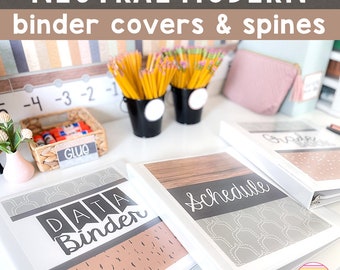 Editable Binder Covers and Spines spotted Rainbow Classroom Decor ...