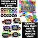 Rainbow Classroom Decor Bundle Printable Classroom Bulletin Board ...