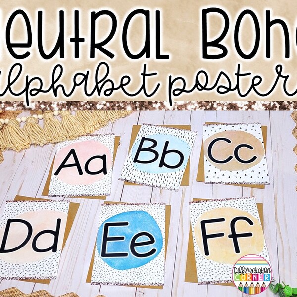 Neutral Posters - Etsy