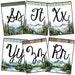 Cursive and Print Alphabet Posters for the Classroom Nature Classroom ...