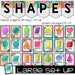 PRINTABLE Shape Posters and Charts Tropical Classroom Decor - Etsy
