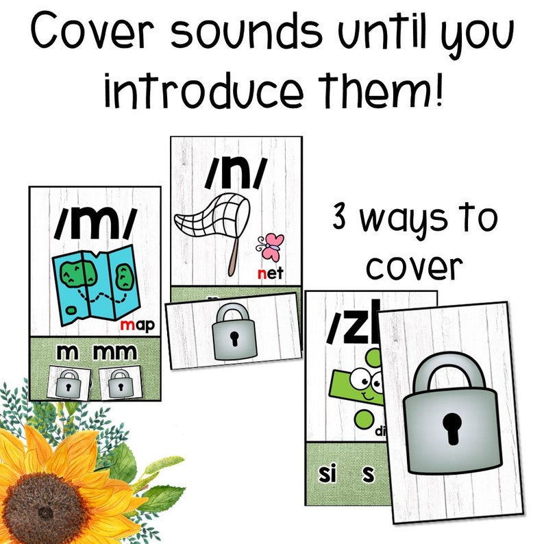 Sound Wall Classroom Posters Sunflower Farmhouse Classroom - Etsy
