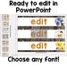 Flip Calendar for Classroom Bee Theme Classroom Editable Flip Calendar ...