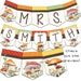 Editable Toadstool Bunting Bulletin Board Banner Letters Mushroom ...