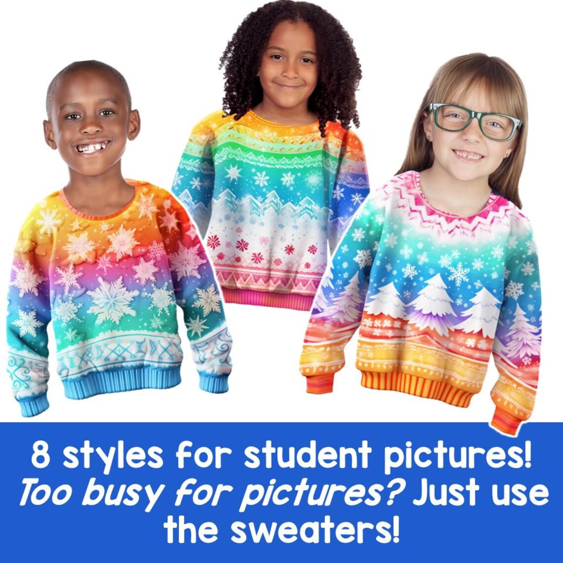 Winter Door Decorations Sweater Weather Bulletin Board Winter Classroom ...