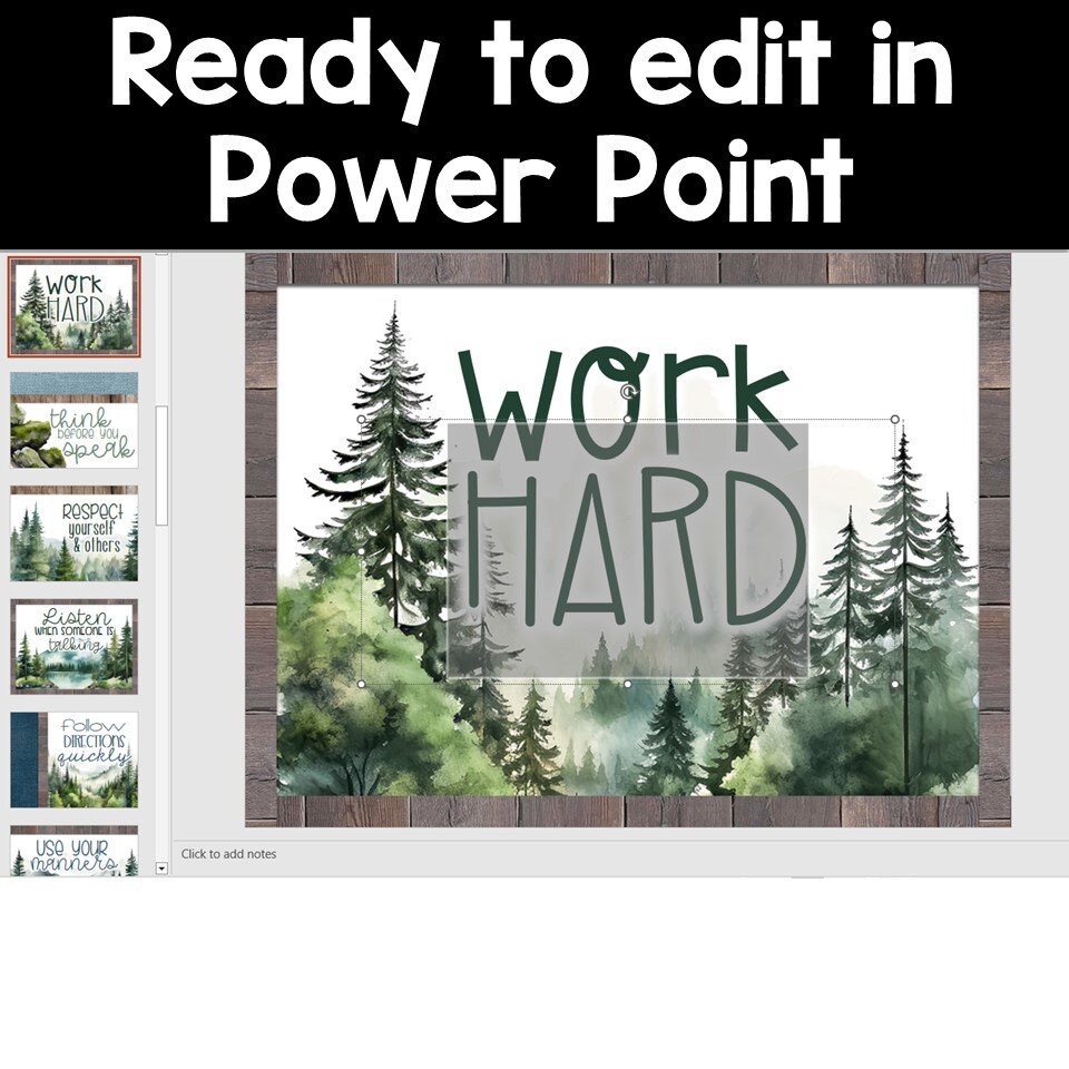 Nature Classroom Rules Posters Nature Classroom Decor Classroom Rules ...