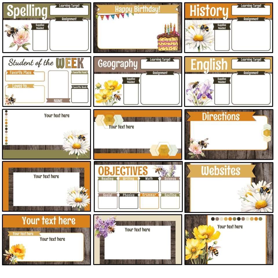 Daily Slides Classroom Daily Slides for Teachers With TIMERS Google ...