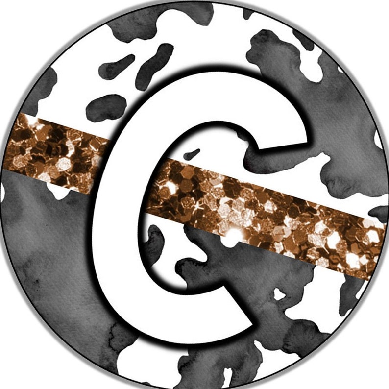 PRINTABLE Welcome Banner Farmhouse Cow Print Classroom Decor editable ...