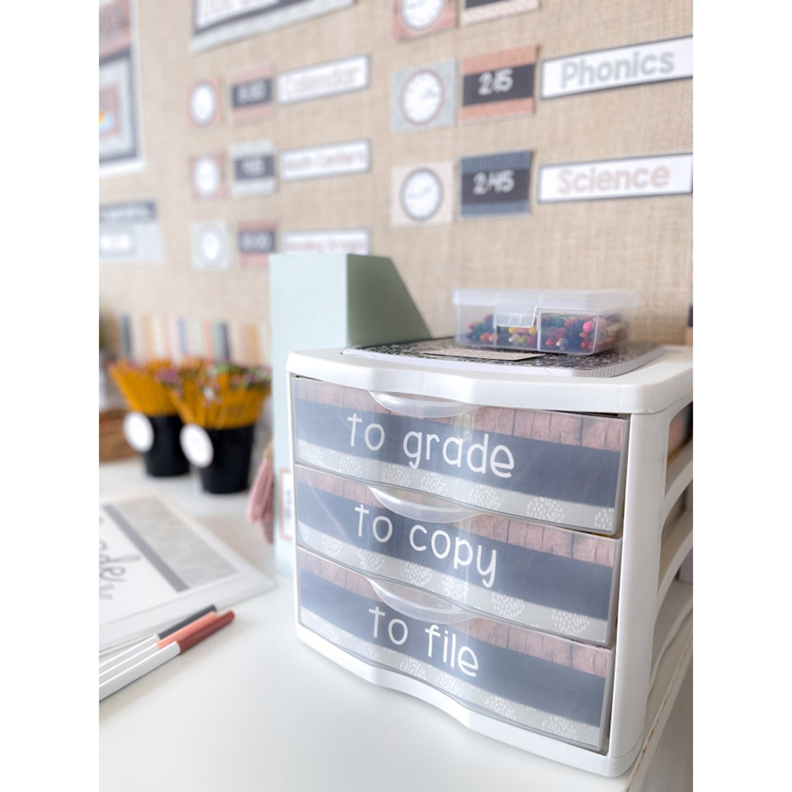 Editable Boho Classroom Labels Neutral Boho Classroom Decor Neutral ...