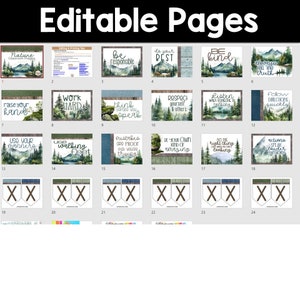 Nature Classroom Rules Posters Nature Classroom Decor Classroom Rules ...