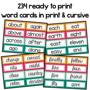 Classroom Word Wall Display Editable Tropical Classroom Decor Word Wall ...