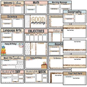 Daily Slides Classroom Daily Slides for Teachers With TIMERS Google ...