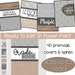 Editable Binder Covers and Spines | Neutral Boho Classroom Decor ...