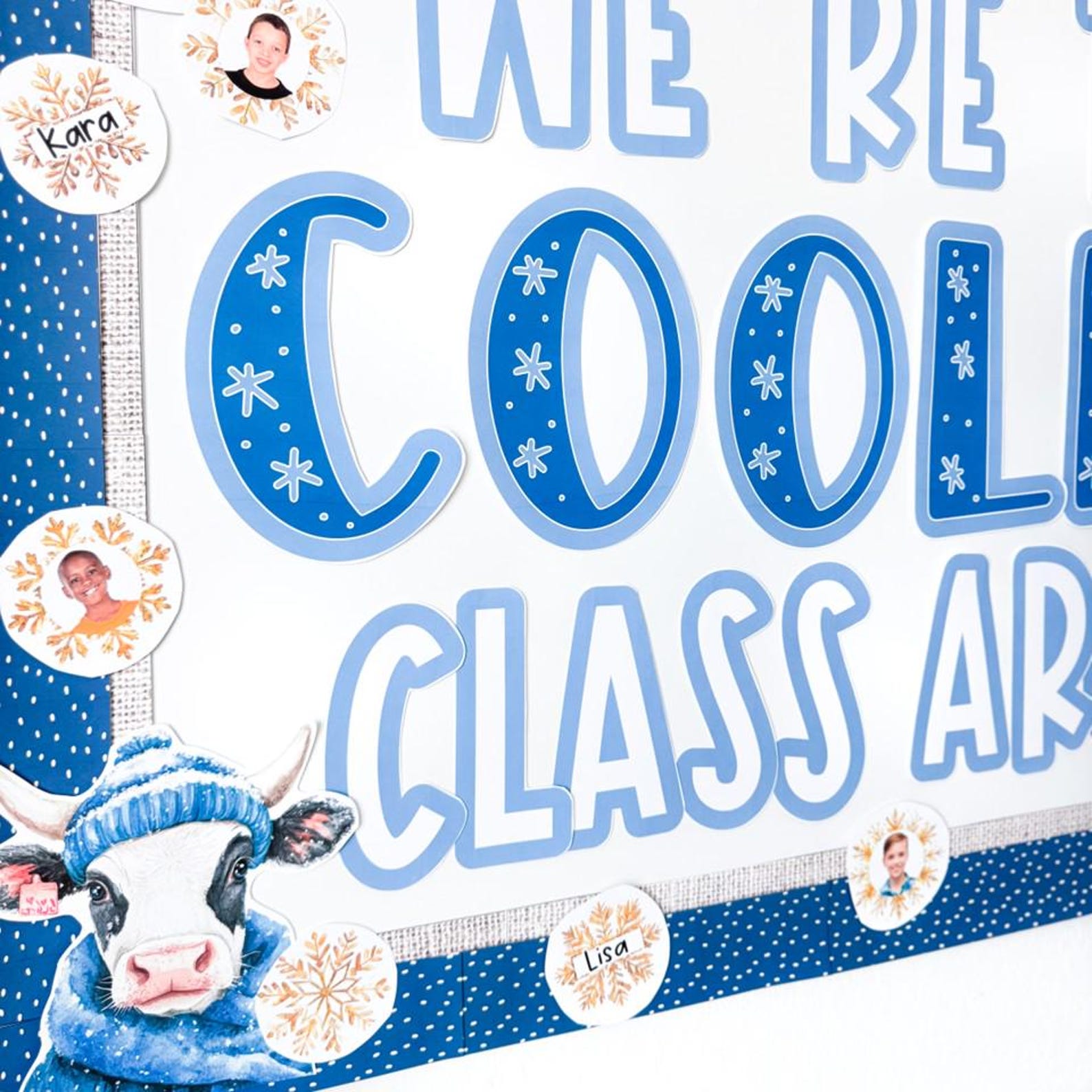 Bulletin Board Kit for Winter | January Bulletin Boards | Farm Themed ...