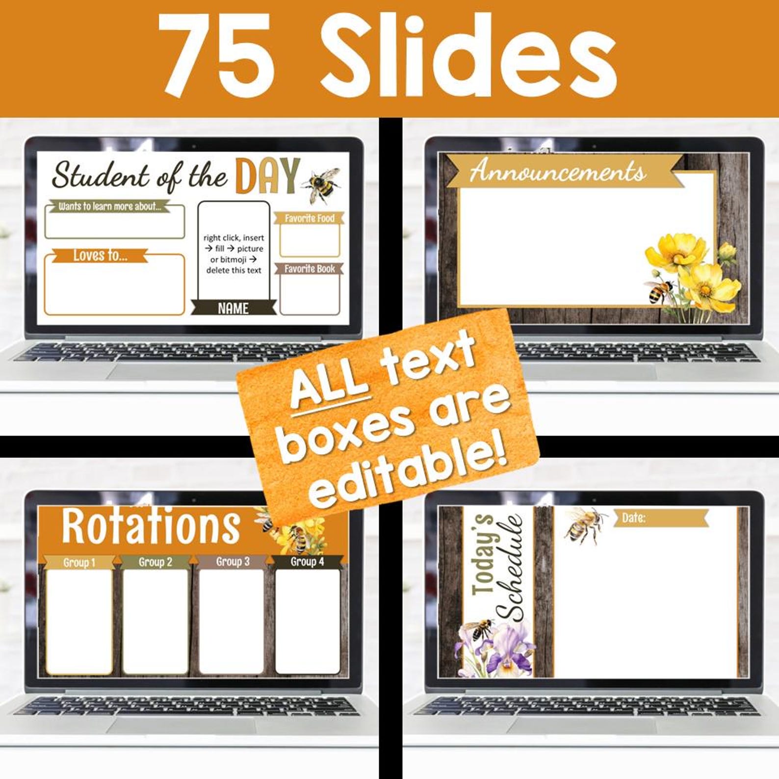 Daily Slides Classroom Daily Slides for Teachers With TIMERS Google ...