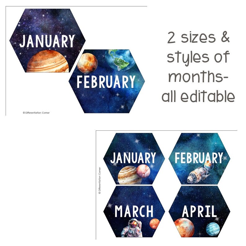 Space Classroom Birthday Display Space Classroom Decor Space Classroom ...