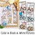 Alphabet Posters With Pictures for the Classroom Neutral - Etsy