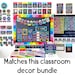 Printable Voice Level Chart Posters Rainbow Classroom Decor Editable ...