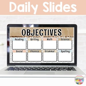 Daily Slides Classroom Daily Slides for Teachers With TIMERS Google ...