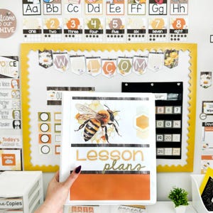 Honey Bee Themed Classroom Decor Bundle | Classroom Bulletin Board ...