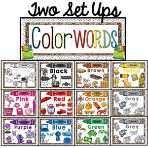 PRINTABLE Color Posters Pack | Neutral Boho Classroom Decor | Neutral ...