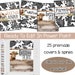 Editable Cow Print Binder Covers and Spines Farmhouse Classroom Decor ...