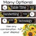 Editable Daily Schedule Cards Sunflower Farmhouse Classroom - Etsy