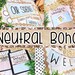 PRINTABLE Welcome Banner Boho Neutral Classroom Decor Neutral Welcome ...