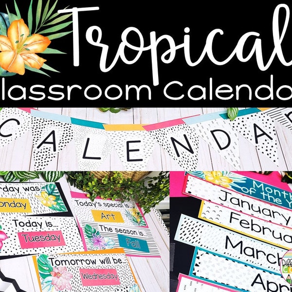 Tropical Calendar - Etsy