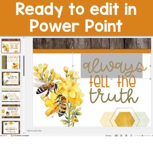 Bee Classroom Rules Posters Bee Classroom Decor Classroom Rules and ...