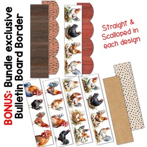Chicken Farm Classroom Decor Bundle Chicken Classroom Theme Farm Theme ...