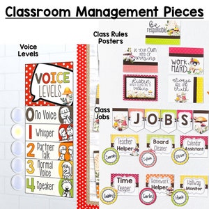 Mushroom Classroom Decor Bundle | Classroom Decorations | Retro ...