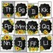 Alphabet Posters for the Classroom Sunflower Farmhouse Classroom Decor ...