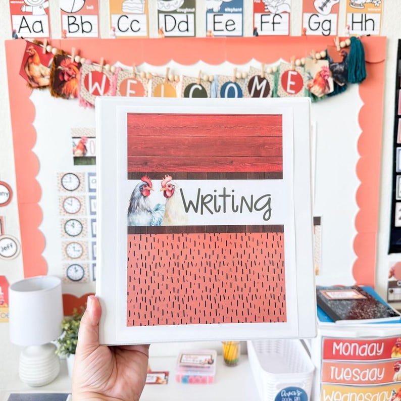 Chicken Farm Classroom Decor Bundle Chicken Classroom Theme Farm Theme ...