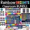 Classroom Word Wall Display Editable Rainbow Classroom Decor Word Wall ...