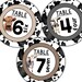 PRINTABLE Cow Print Table Numbers Farmhouse Classroom Decor Classroom ...