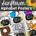Alphabet Posters With Pictures for the Classroom Sunflower Farmhouse ...