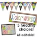 PRINTABLE Color Posters Pack | Neutral Classroom Decor | Neutral Colors ...