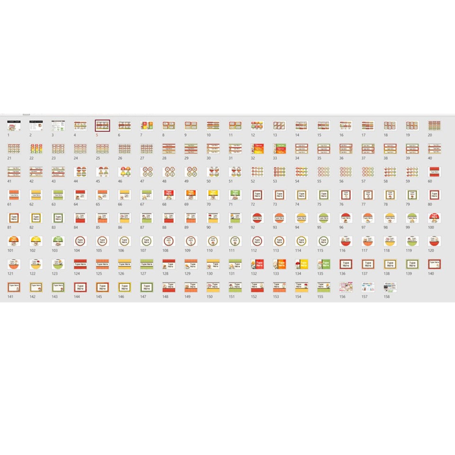 Editable Mushroom Classroom Labels Mushroom Retro Classroom Decor ...