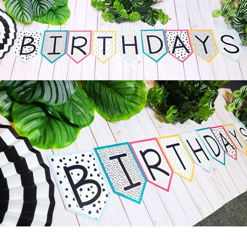 Tropical Classroom Birthday Display Tropical Classroom Decor Classroom ...