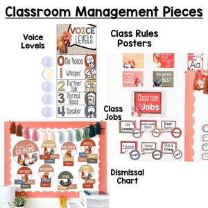 Chicken Farm Classroom Decor Bundle Chicken Classroom Theme Farm Theme ...