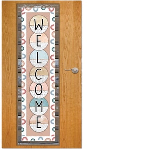 PRINTABLE Welcome Banner Boho Neutral Classroom Decor Neutral Welcome ...
