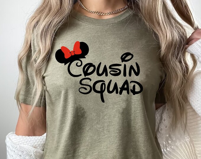 Disney Cousin Squad, Disney Cousins Trip, Disney Cousin Shirts, Disney ...