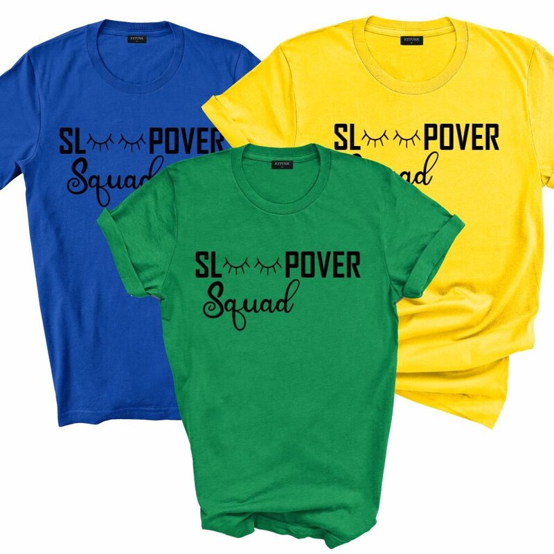 Slumber Party Squad Shirt - Etsy