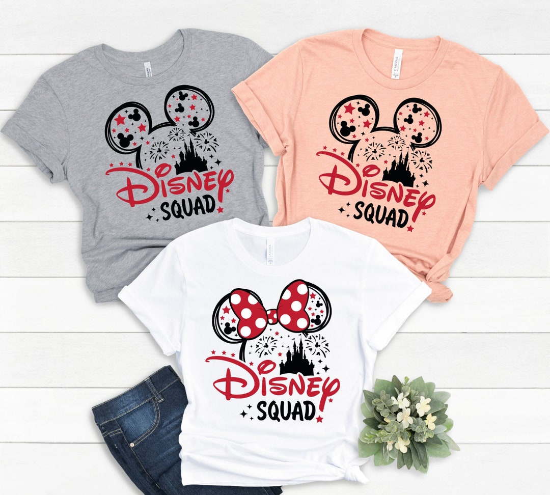 Disney Family Shirt, Disney Squad Shirt, Disney Trip, Disney Squad ...