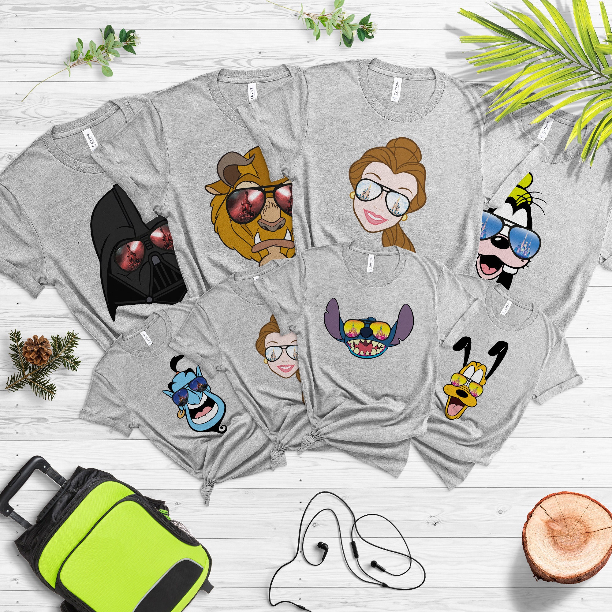 Disney Character Shirt Gift for Family Personalized Disney - Etsy