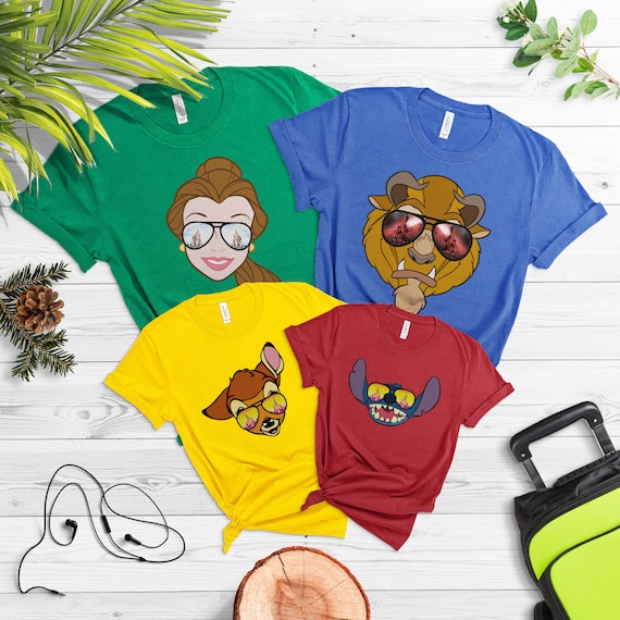 Disney Character Shirt Personalized Shirt Disney Custom - Etsy