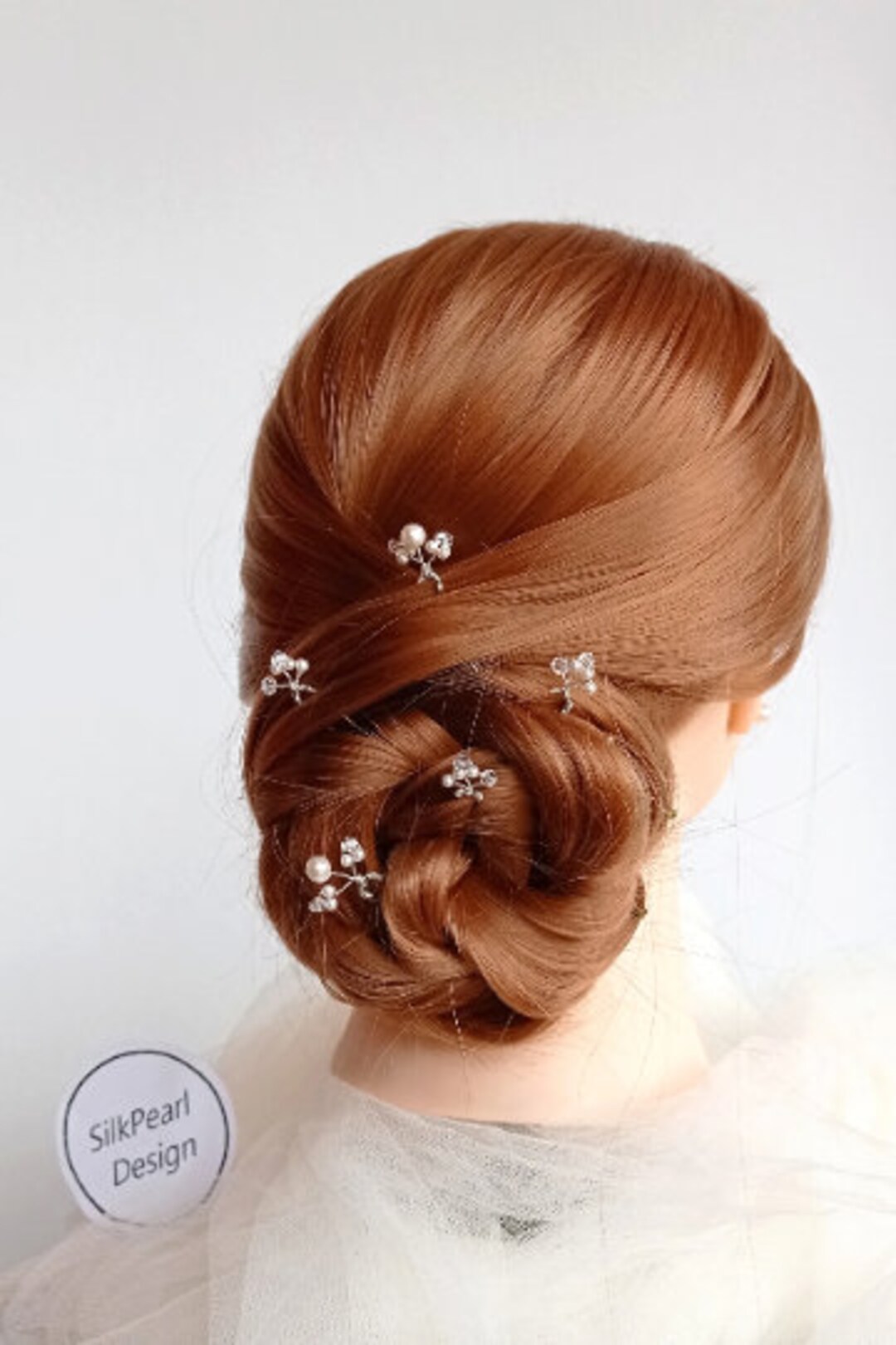 Pearl Hair Pins Hair Accessories, Bridal Headpiece Crystal Hair Pins ...