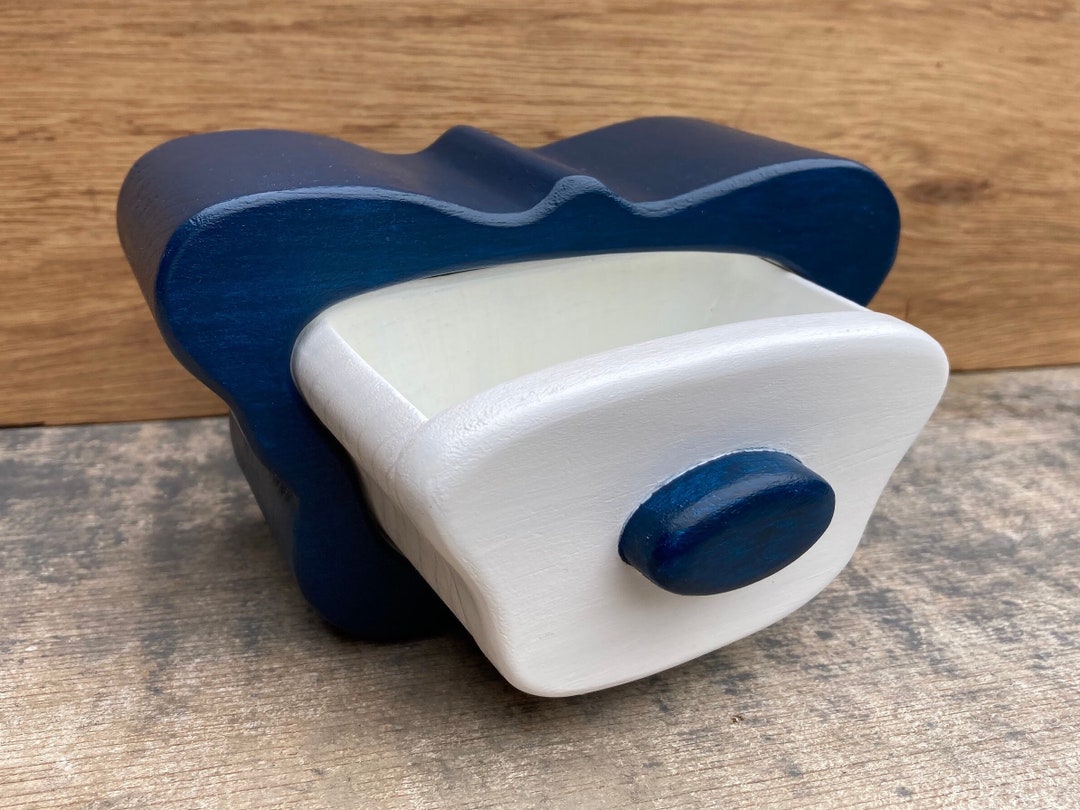 Blue Butterfly Wood Box, Handmade Personalizable Gift Box, Unisex Gift ...