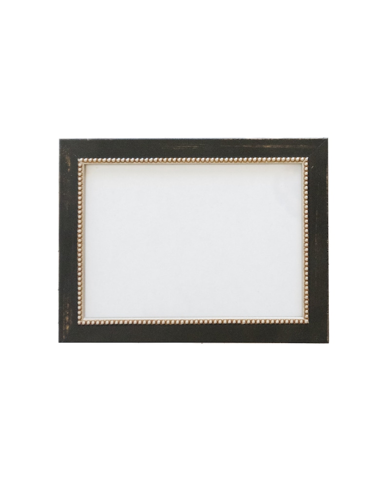 Black Silver Beaded Frame. Beaded Frames Art. Black and Silver Frame ...